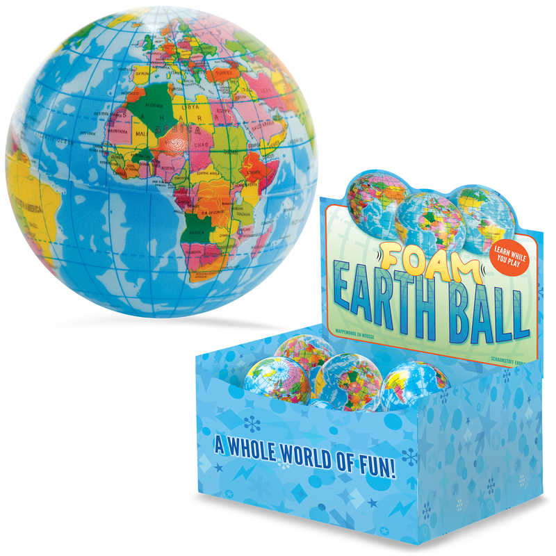 Planet Earth Foam Ball (Multi) – Jouer c'est grandir